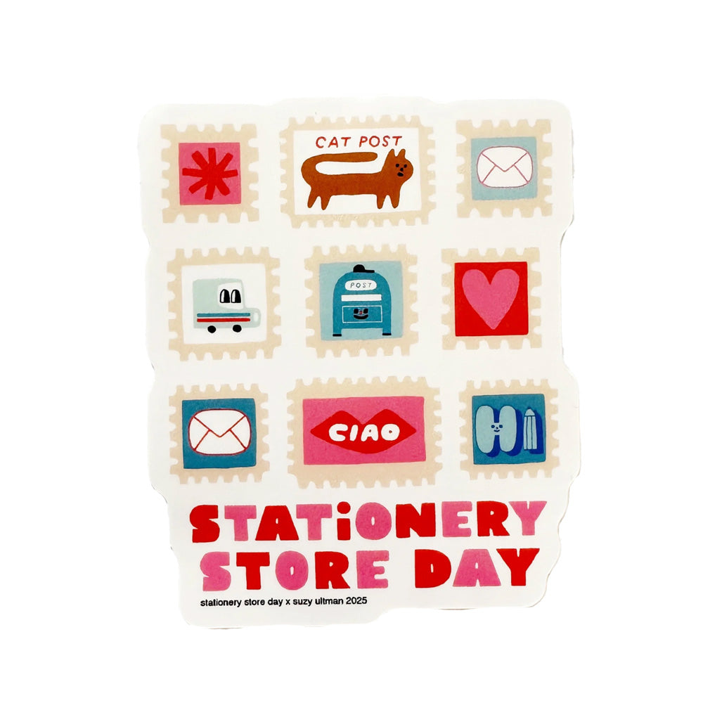 SSD 2025 Suzy's Stamps Vinyl Sticker | M.Lovewell