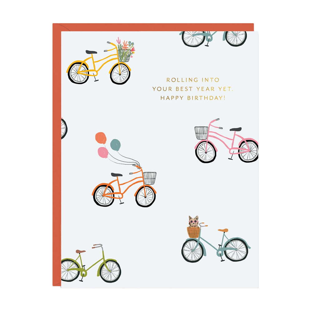 Bike Birthday Card | M.Lovewell