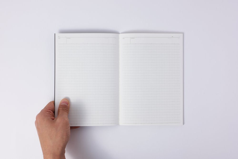 Logical Prime Thread Binding A5 Notebook Line 6mm - Blue | M.Lovewell