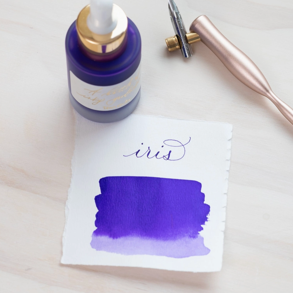 Tom's Studio Calligraphy Ink - Iris – M.Lovewell