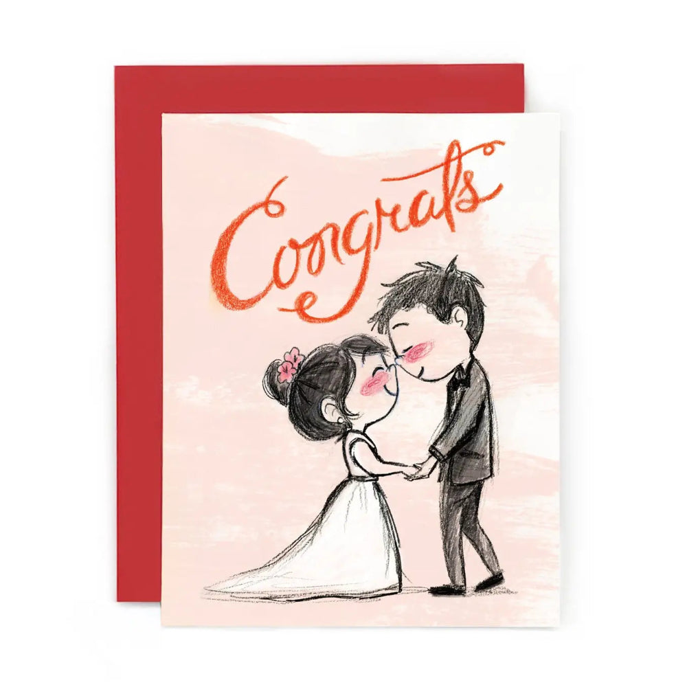 Eskimo Kisses Wedding Card – M.Lovewell
