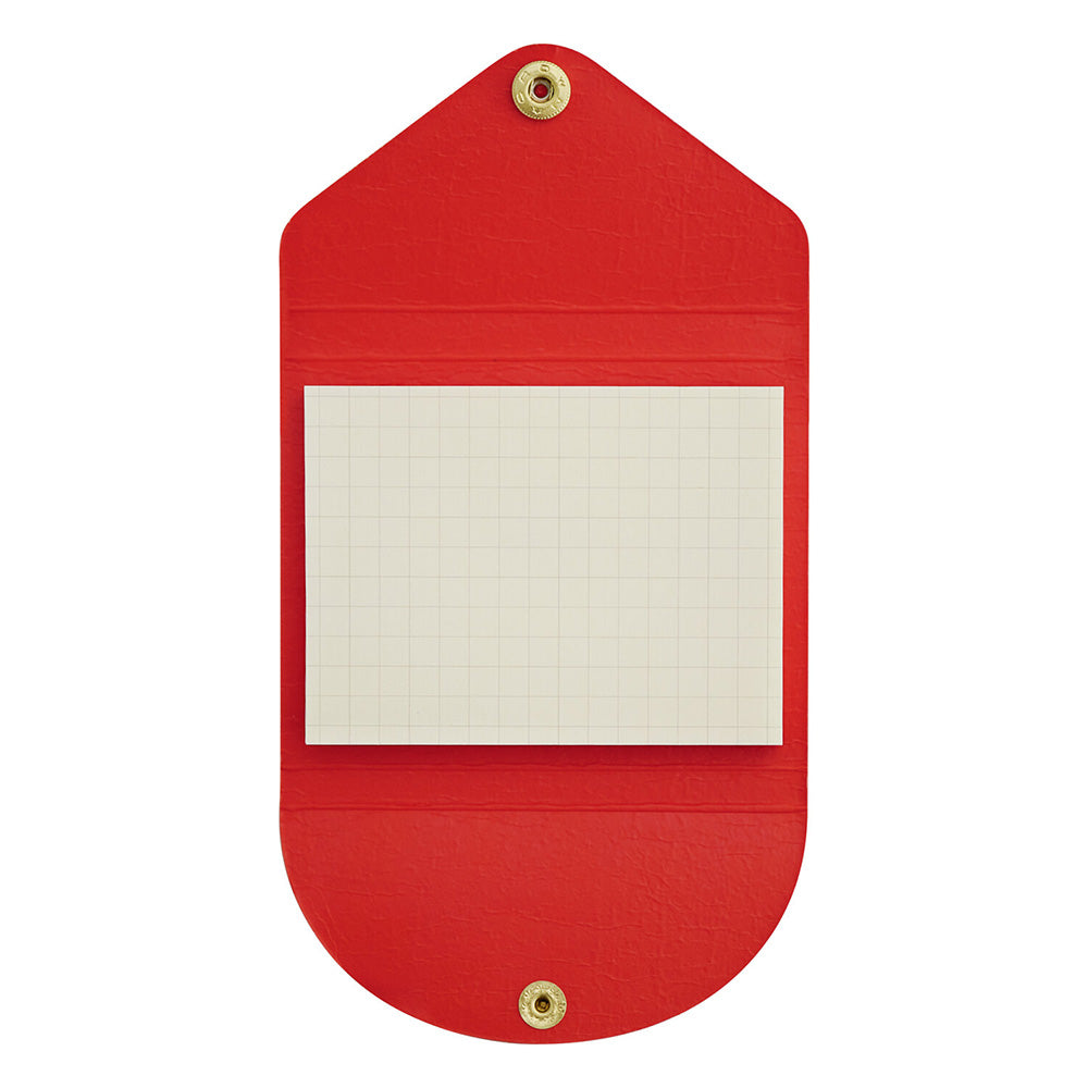 Life Sticky Note - Grid with Red Cover | M.Lovewell