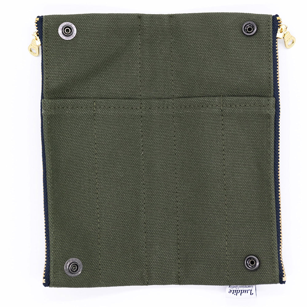 Luddite Canvas Folding Pen Case - Black – M.Lovewell
