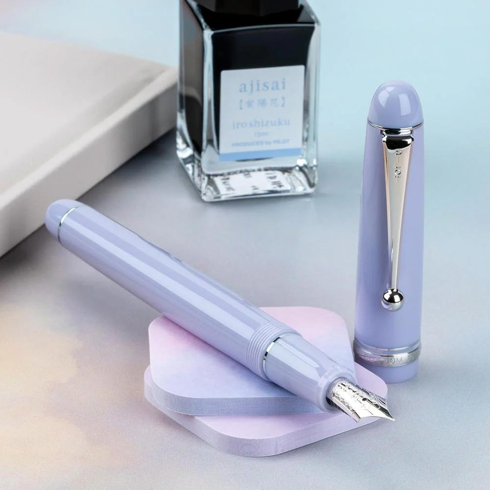 Pilot Custom 74 Fountain Pen - Lavender Fog - US Exclusive (2025) | M ...