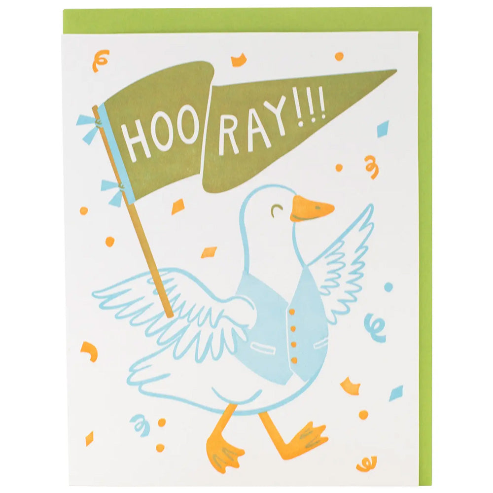 Silly Goose Hooray Card – M.Lovewell