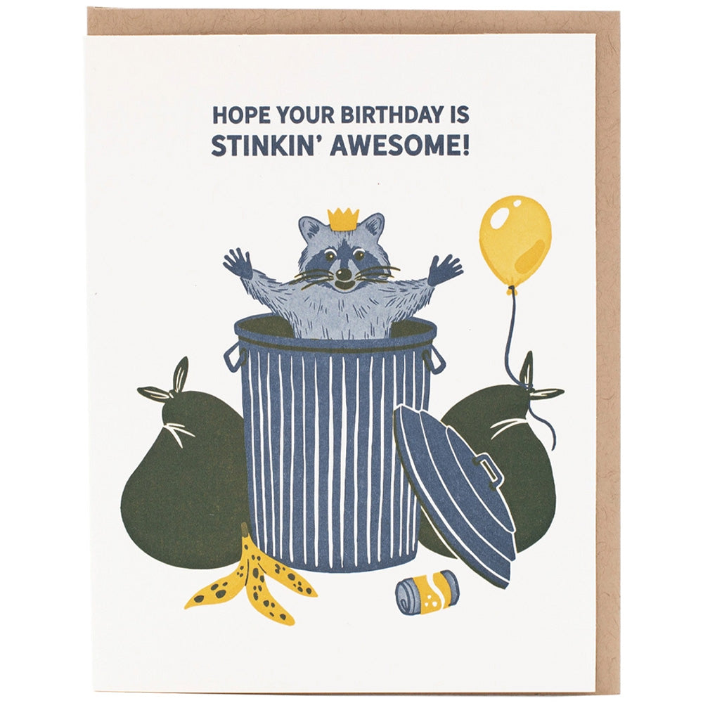 Trash Panda Birthday Card – M.Lovewell