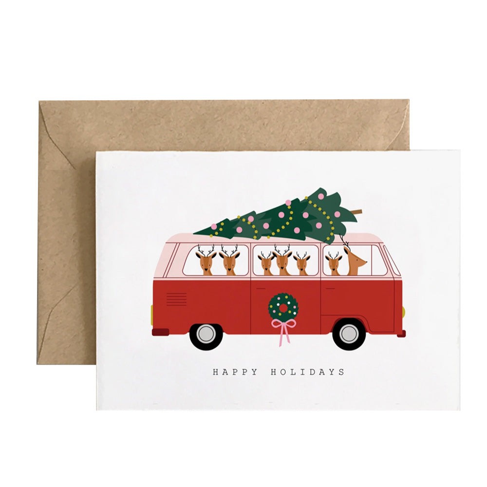 Happy Holidays Van Boxed Set of 6 | M.Lovewell
